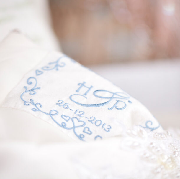 Personalised wedding dress label | Extra Special Touch